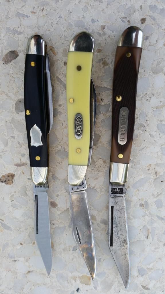 Peanut vs. Baby Butterbean vs. Tuxedo | BladeForums.com