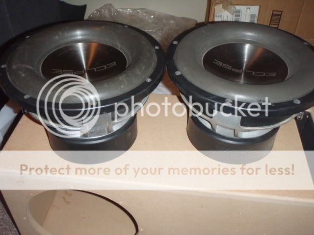12" eclipse titanium subwoofers DVC 4