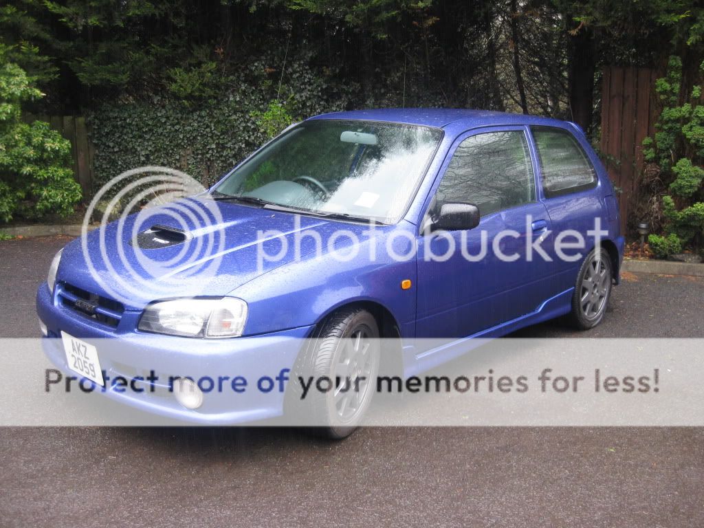 1998 Toyota Glanza Limited edition Blue | Toyota GT Turbo
