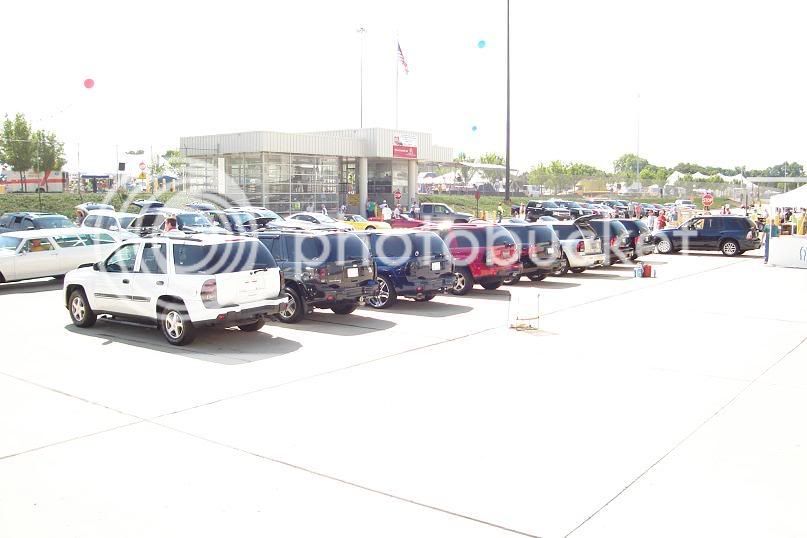 moraine assembly: GM's 25 anniversary bash' | Chevy TrailBlazer ...