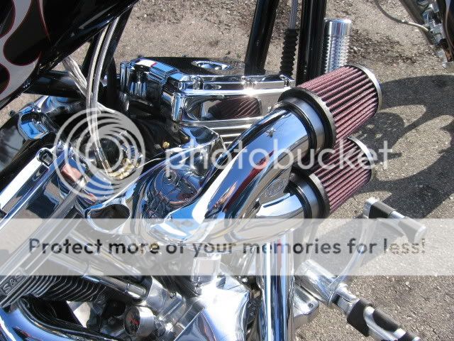 New S&S Dual cone filter | Big Dog Motorcycles Forum