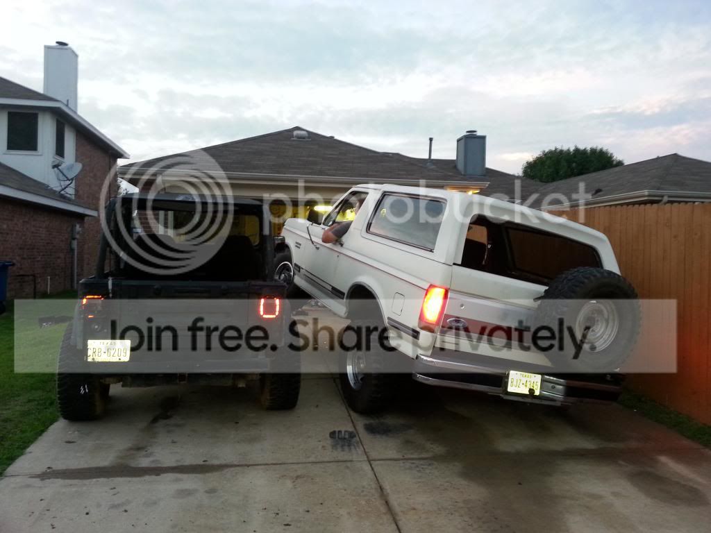Lame TTB Flex Attempt | Bronco Forum - Full Size Ford Bronco Forum